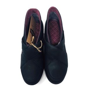 Mozo | Shoes | Mozo Black Wedge Heel Slip Resistant Work Shoe | Poshmark